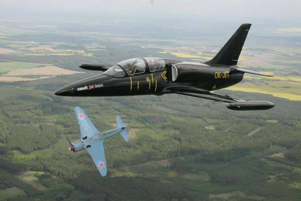 Flight by L-39C Albatros | Magical Prague